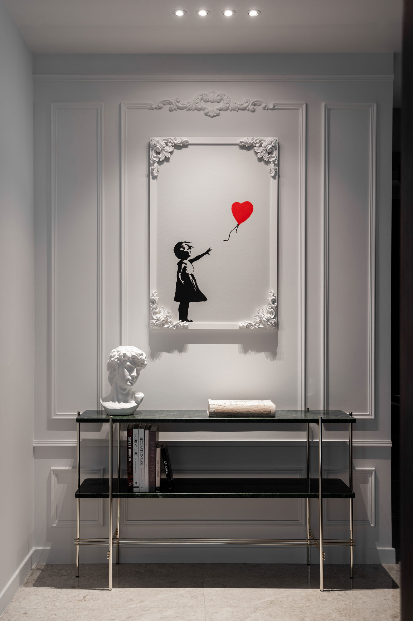 Classic Rococo Meets Elegant Minimalism in This Compact Home - ABCD